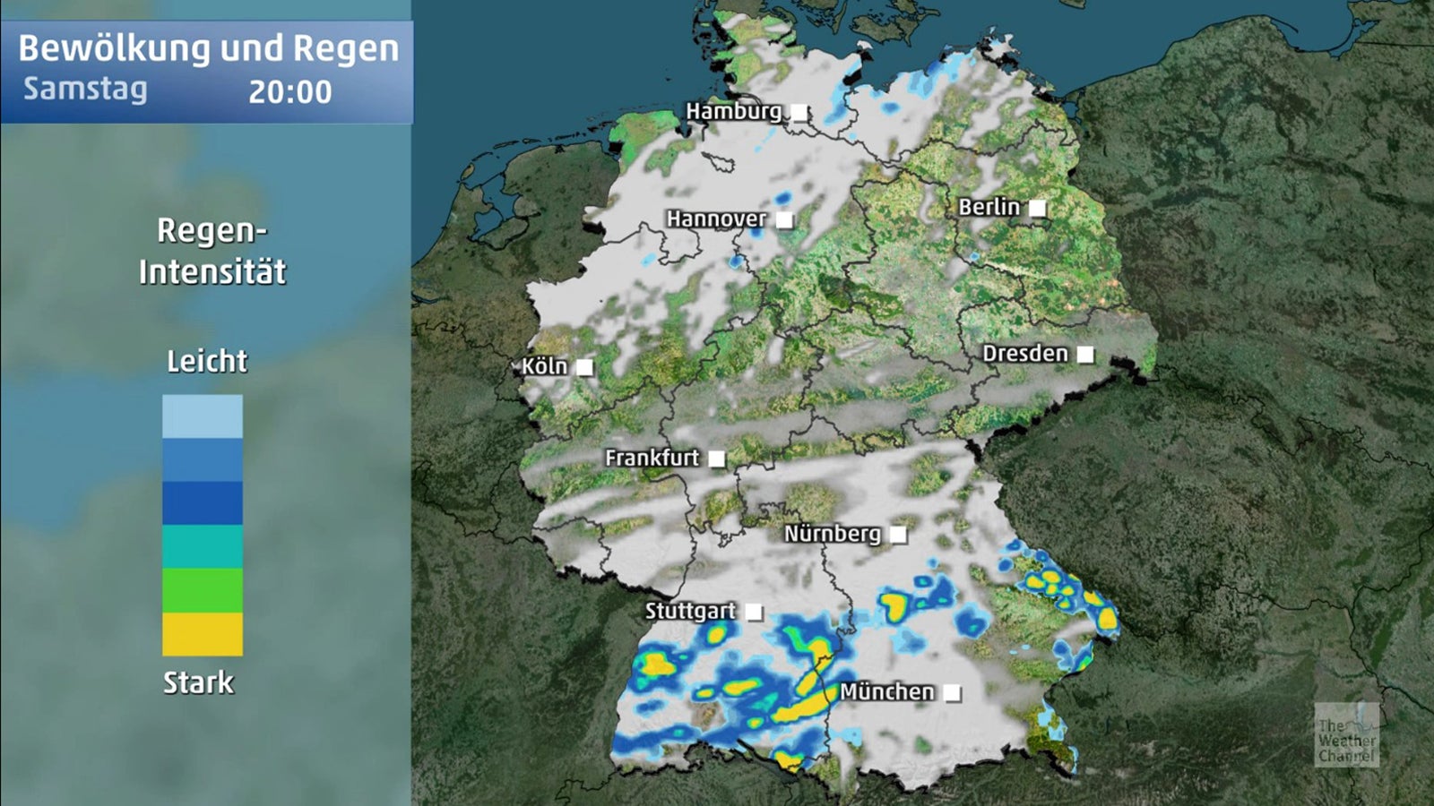 Gewitter und Starkregen am Wochenende! - Videos from The Weather Channel